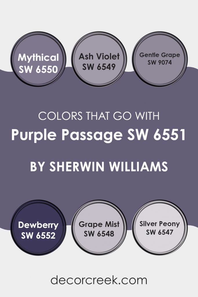 Purple Passage SW 6551 Paint Color by Sherwin Williams - DecorCreek