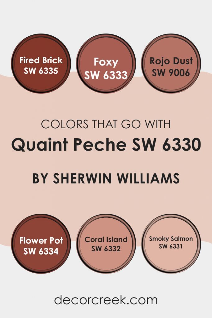 Quaint Peche SW 6330 Paint Color by Sherwin Williams - DecorCreek