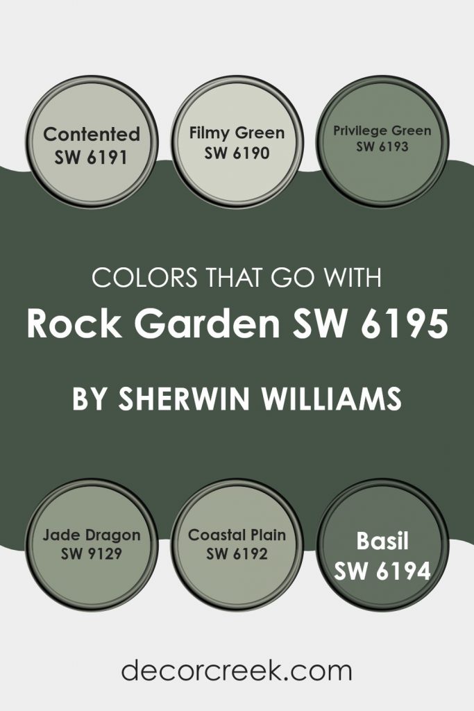 Rock Garden SW 6195 Paint Color by Sherwin Williams - DecorCreek