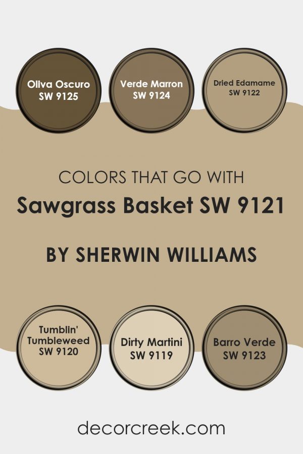 Sawgrass Basket SW 9121 Paint Color by Sherwin Williams - DecorCreek