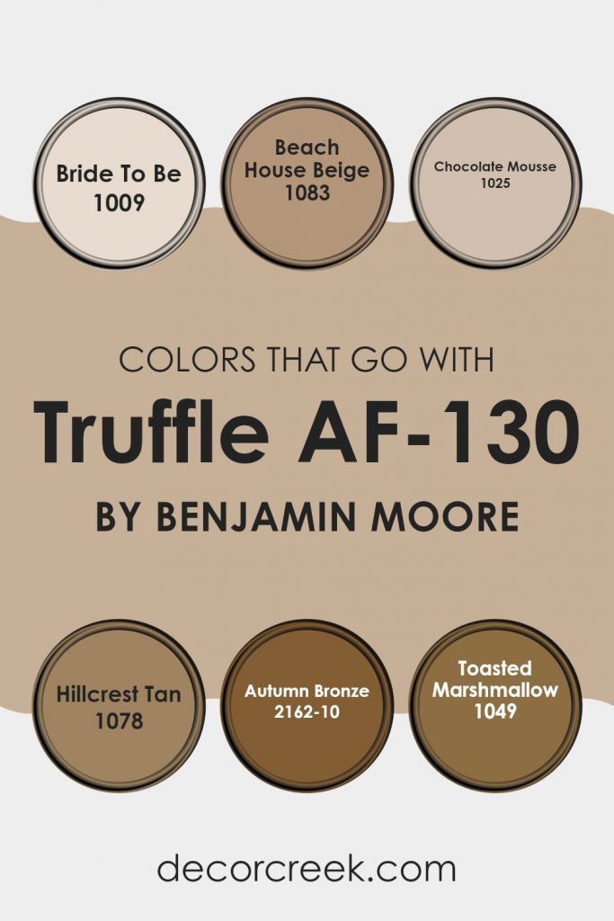 Truffle AF-130 Paint Color by Benjamin Moore - DecorCreek