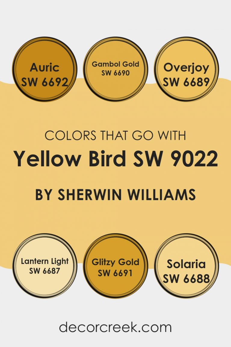 Yellow Bird SW 9022 Paint Color by Sherwin Williams - DecorCreek