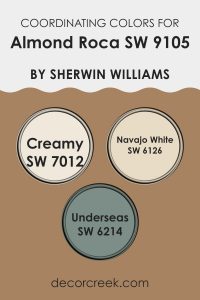 Almond Roca SW 9105 Paint Color by Sherwin Williams - DecorCreek