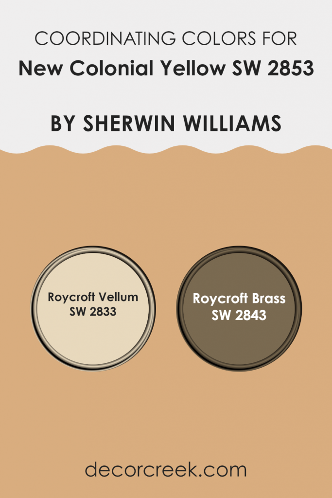 New Colonial Yellow SW 2853 Paint Color by Sherwin Williams - DecorCreek