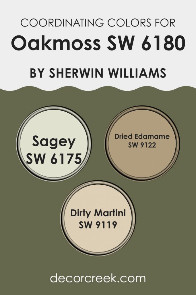 Oakmoss SW 6180 Paint Color by Sherwin Williams - DecorCreek