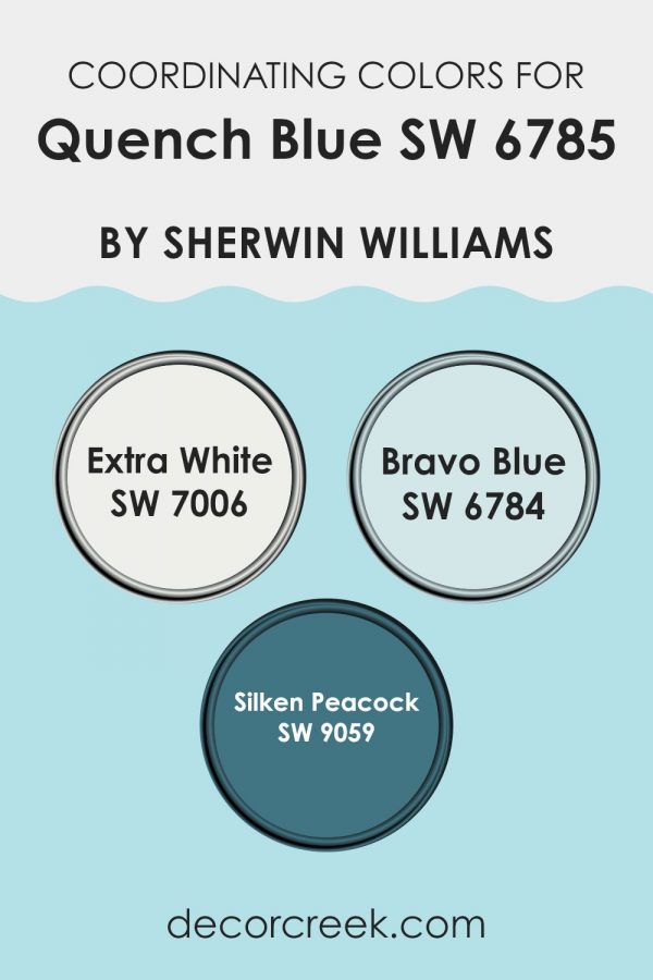 Quench Blue SW 6785 Paint Color by Sherwin Williams - DecorCreek