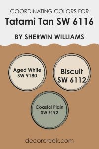 Tatami Tan SW 6116 Paint Color by Sherwin Williams - DecorCreek