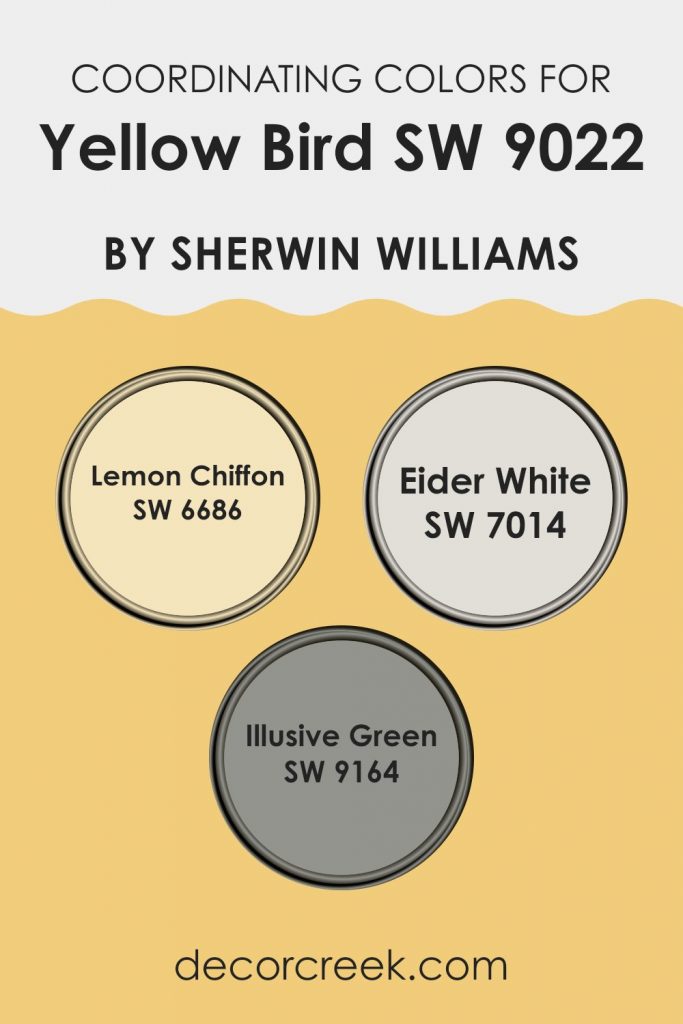 Yellow Bird SW 9022 Paint Color by Sherwin Williams - DecorCreek