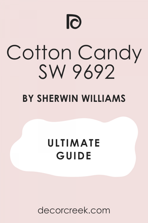 Cotton Candy SW 9692 Paint Color by Sherwin Williams - DecorCreek