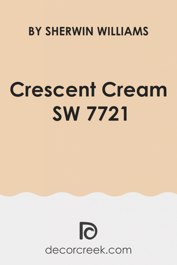 Crescent Cream SW 7721 Paint Color by Sherwin Williams - DecorCreek