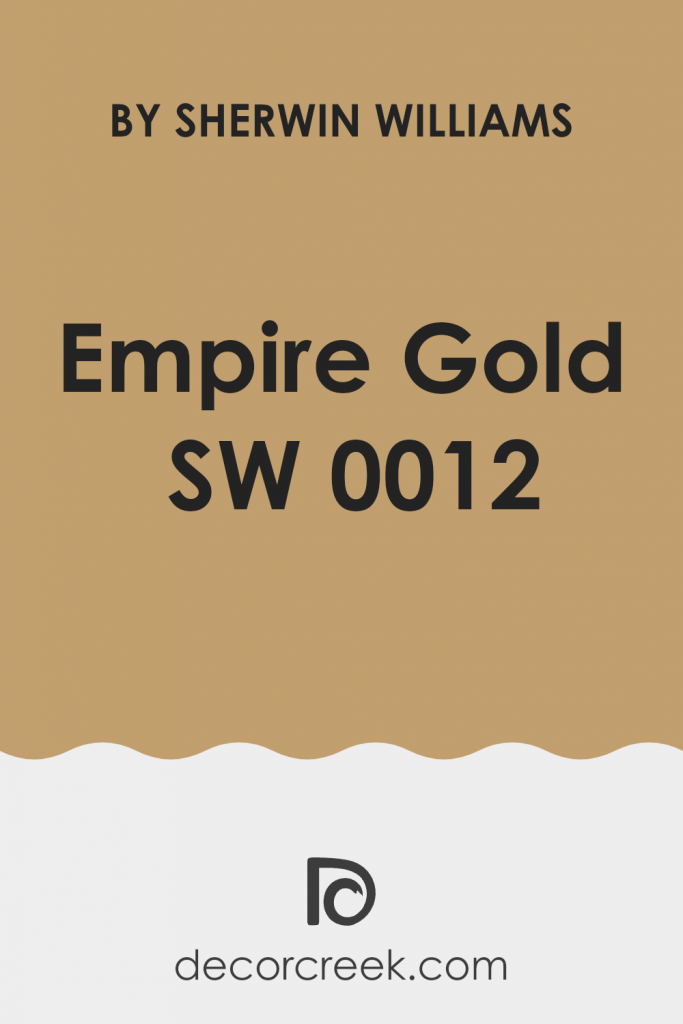 Empire Gold SW 0012 Paint Color by Sherwin Williams - DecorCreek