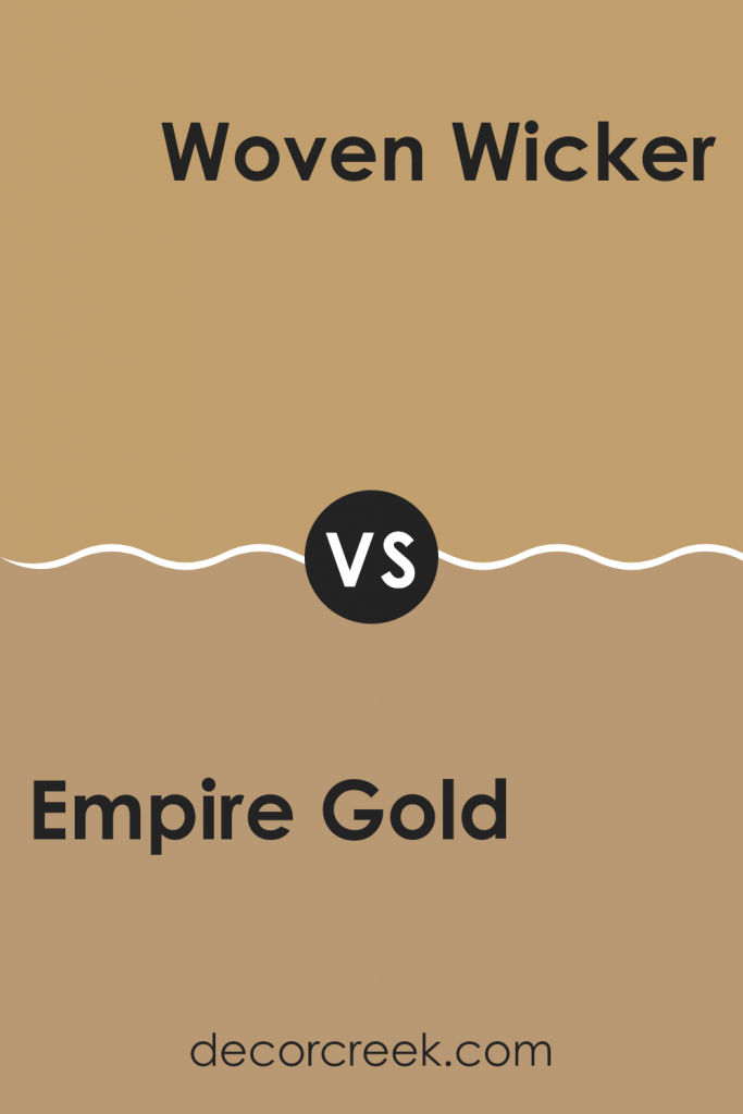 Empire Gold SW 0012 Paint Color by Sherwin Williams - DecorCreek