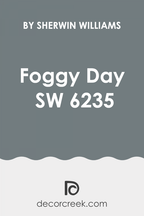 Foggy Day SW 6235 Paint Color by Sherwin Williams - DecorCreek