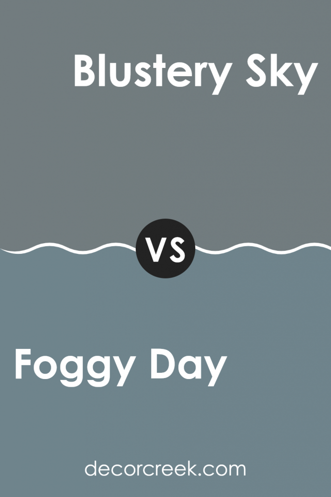 Foggy Day SW 6235 Paint Color by Sherwin Williams - DecorCreek