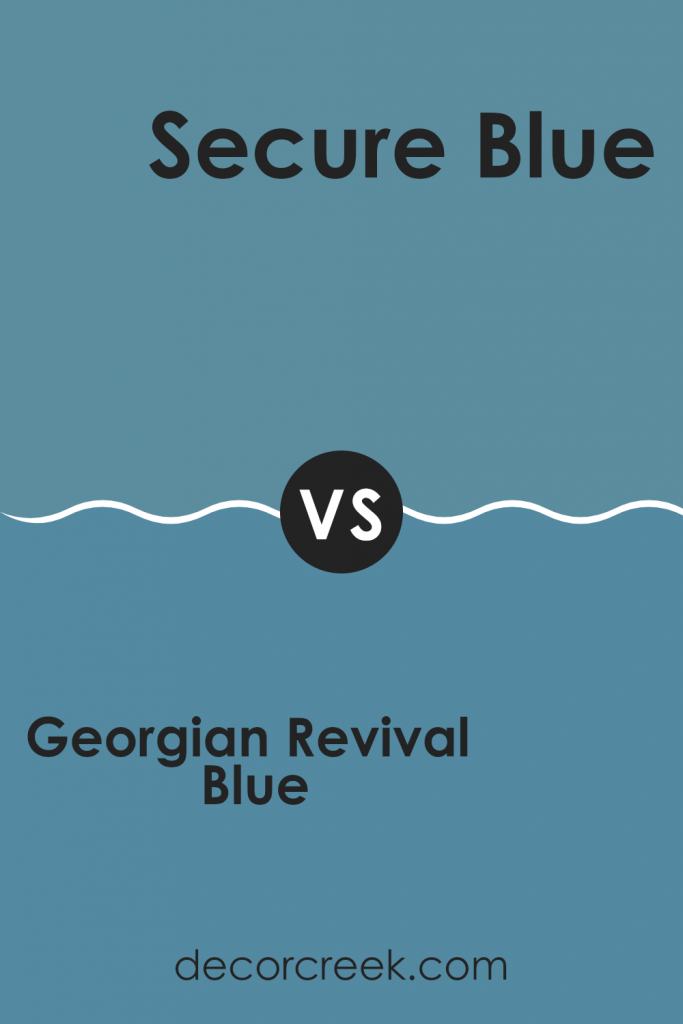 Georgian Revival Blue SW 7609 Paint Color by Sherwin Williams - DecorCreek