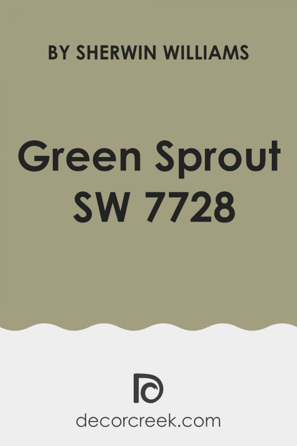 Green Sprout SW 7728 Paint Color by Sherwin Williams - DecorCreek