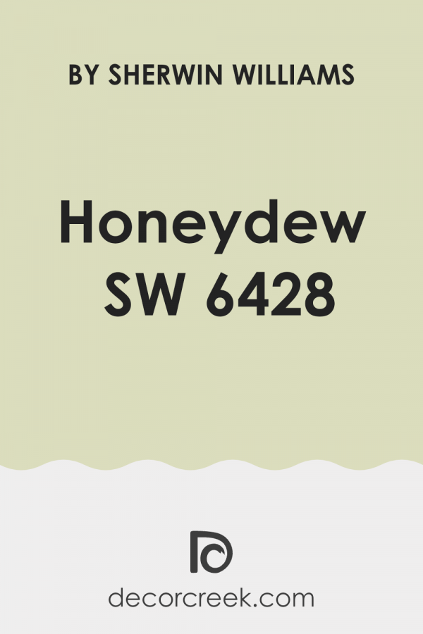 Honeydew SW 6428 Paint Color by Sherwin Williams - DecorCreek