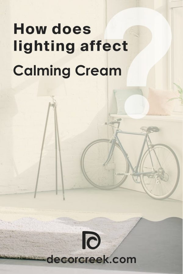 Calming Cream OC-105 Paint Color by Benjamin Moore - DecorCreek