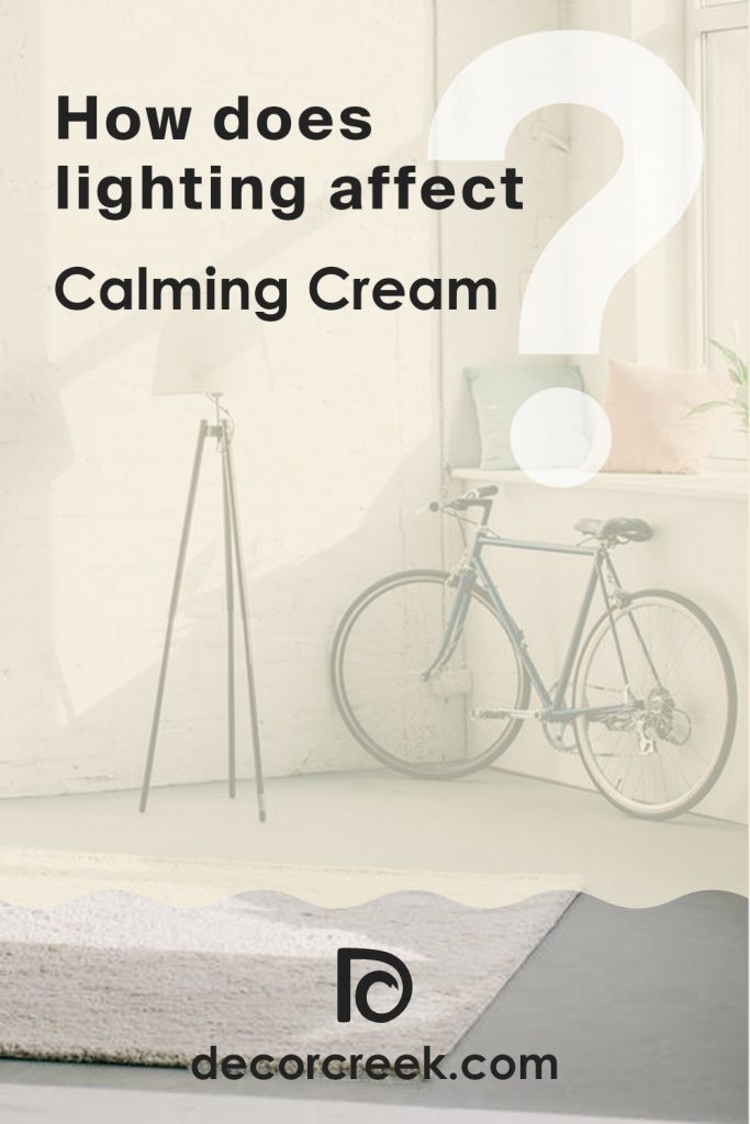 Calming Cream OC-105 Paint Color by Benjamin Moore - DecorCreek