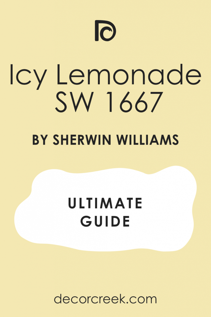Icy Lemonade SW 1667 Paint Color by Sherwin Williams - DecorCreek