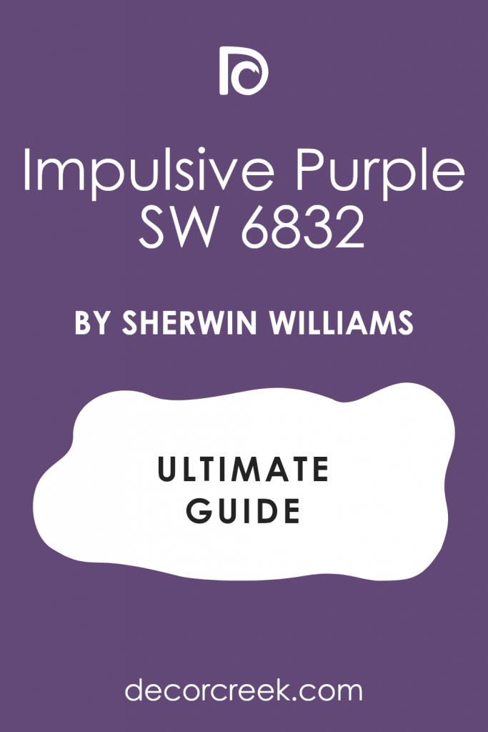 Impulsive Purple SW 6832 Paint Color by Sherwin Williams - DecorCreek