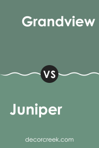 Juniper SW 9679 Paint Color by Sherwin Williams - DecorCreek