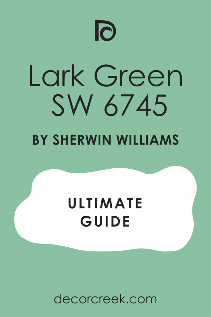 Lark Green SW 6745 Paint Color by Sherwin Williams - DecorCreek