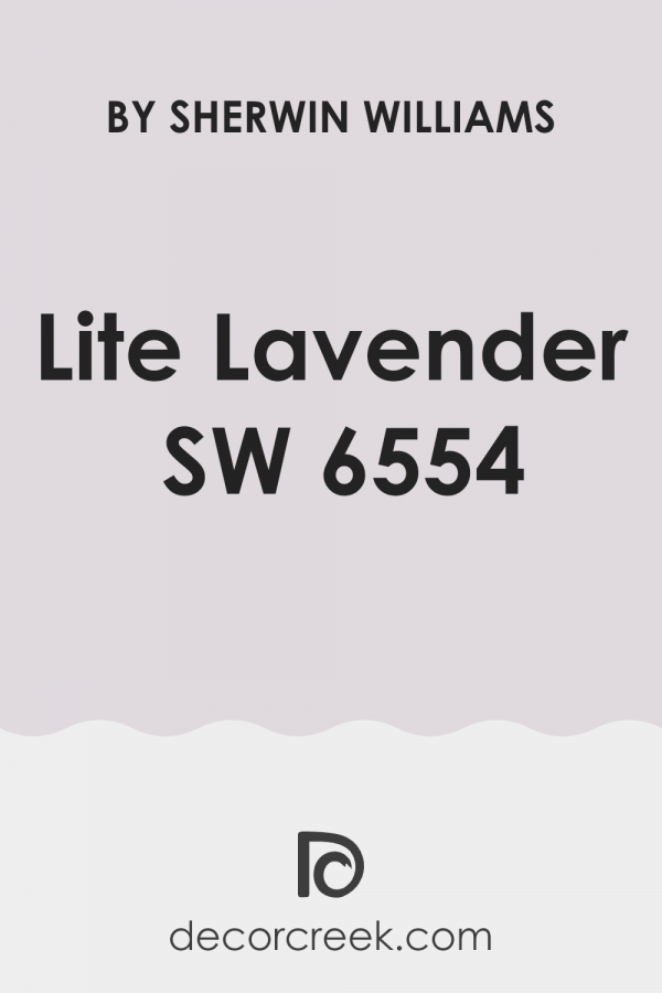Lite Lavender SW 6554 Paint Color by Sherwin Williams - DecorCreek