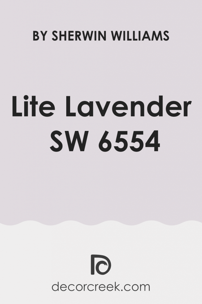 Lite Lavender SW 6554 Paint Color by Sherwin Williams - DecorCreek