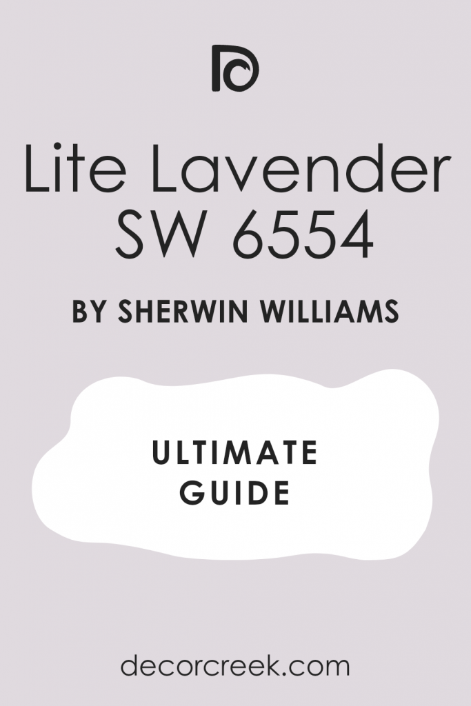 Lite Lavender SW 6554 Paint Color by Sherwin Williams - DecorCreek
