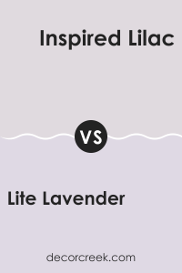 Lite Lavender SW 6554 Paint Color by Sherwin Williams - DecorCreek