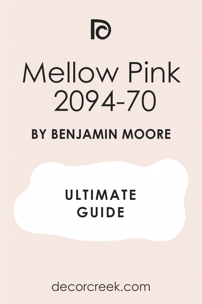 Mellow Pink 2094-70 Paint Color by Benjamin Moore - DecorCreek