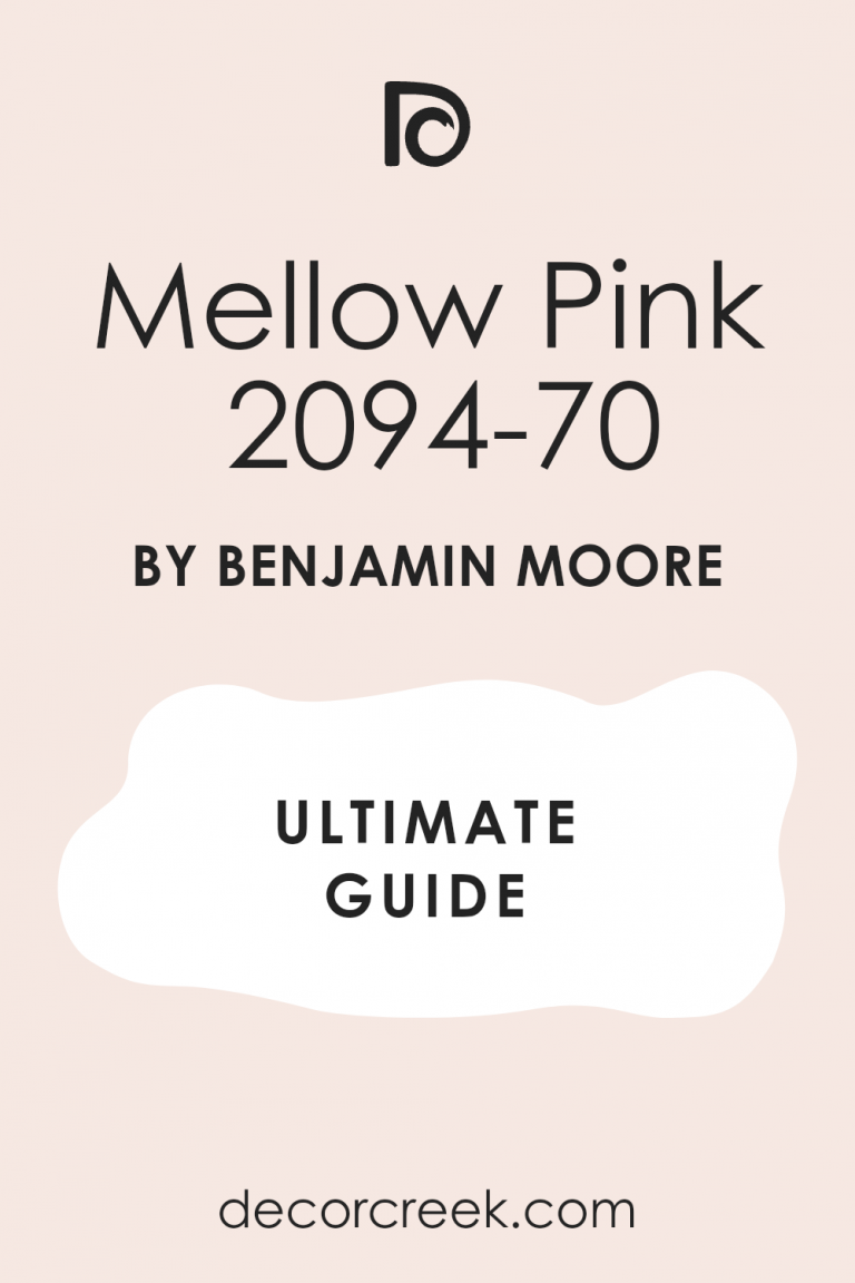 Mellow Pink 2094-70 Paint Color by Benjamin Moore - DecorCreek