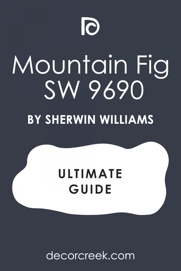 Mountain Fig SW 9690 Paint Color by Sherwin Williams - DecorCreek
