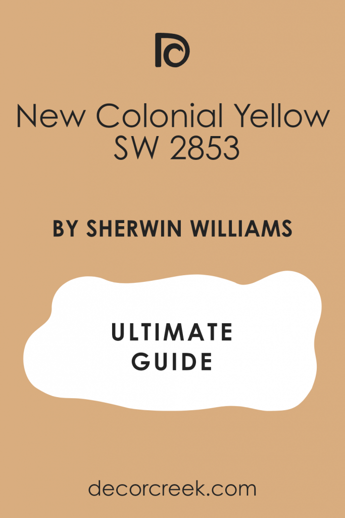 New Colonial Yellow SW 2853 Paint Color by Sherwin Williams - DecorCreek