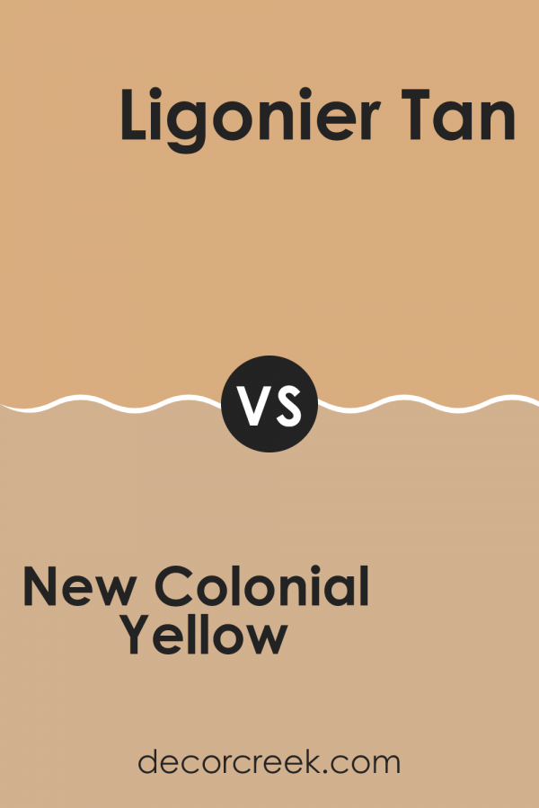 New Colonial Yellow SW 2853 Paint Color by Sherwin Williams - DecorCreek