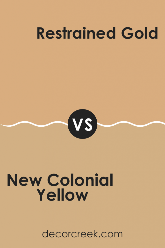 New Colonial Yellow SW 2853 Paint Color by Sherwin Williams - DecorCreek