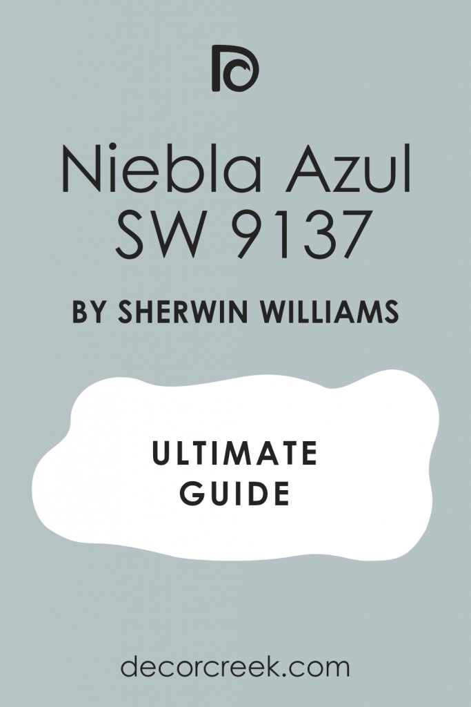 Niebla Azul SW 9137 Paint Color by Sherwin Williams - DecorCreek