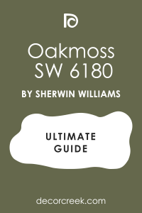 Oakmoss SW 6180 Paint Color by Sherwin Williams - DecorCreek