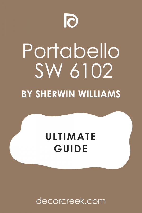 Portabello SW 6102 Paint Color by Sherwin Williams - DecorCreek