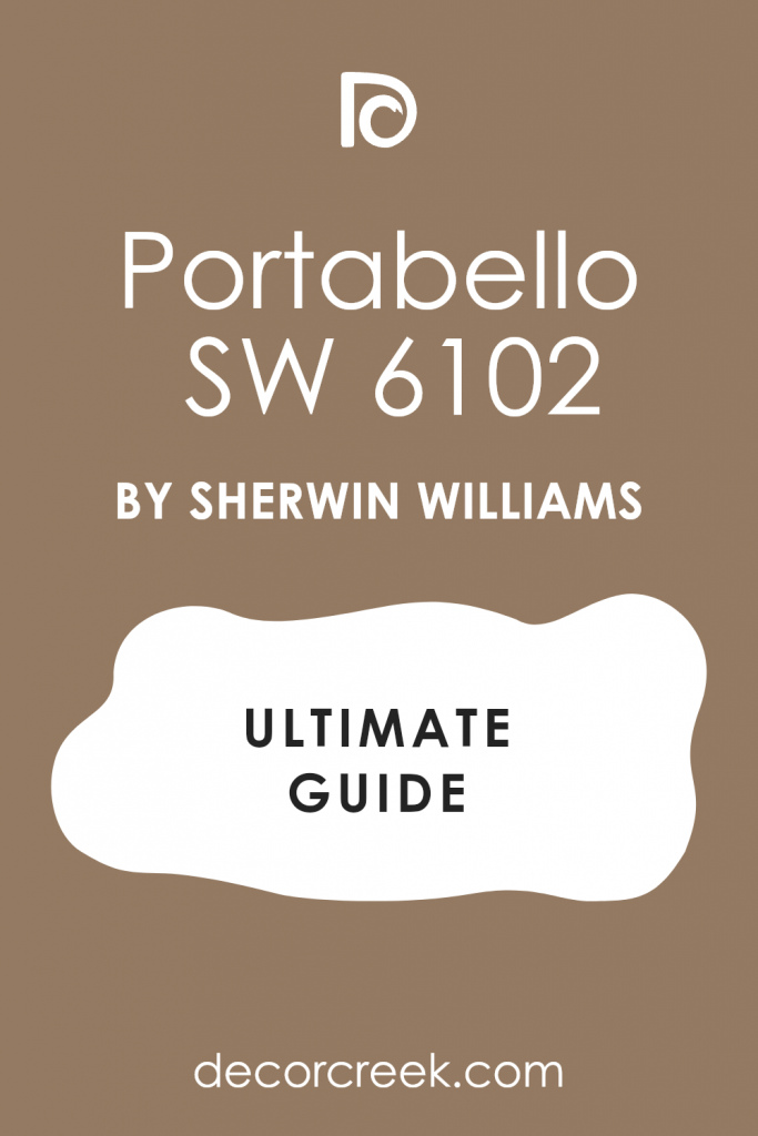 Portabello SW 6102 Paint Color by Sherwin Williams - DecorCreek