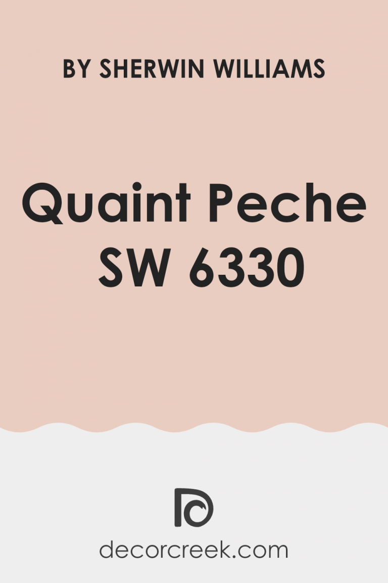 Quaint Peche SW 6330 Paint Color by Sherwin Williams - DecorCreek