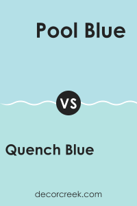Quench Blue SW 6785 Paint Color by Sherwin Williams - DecorCreek
