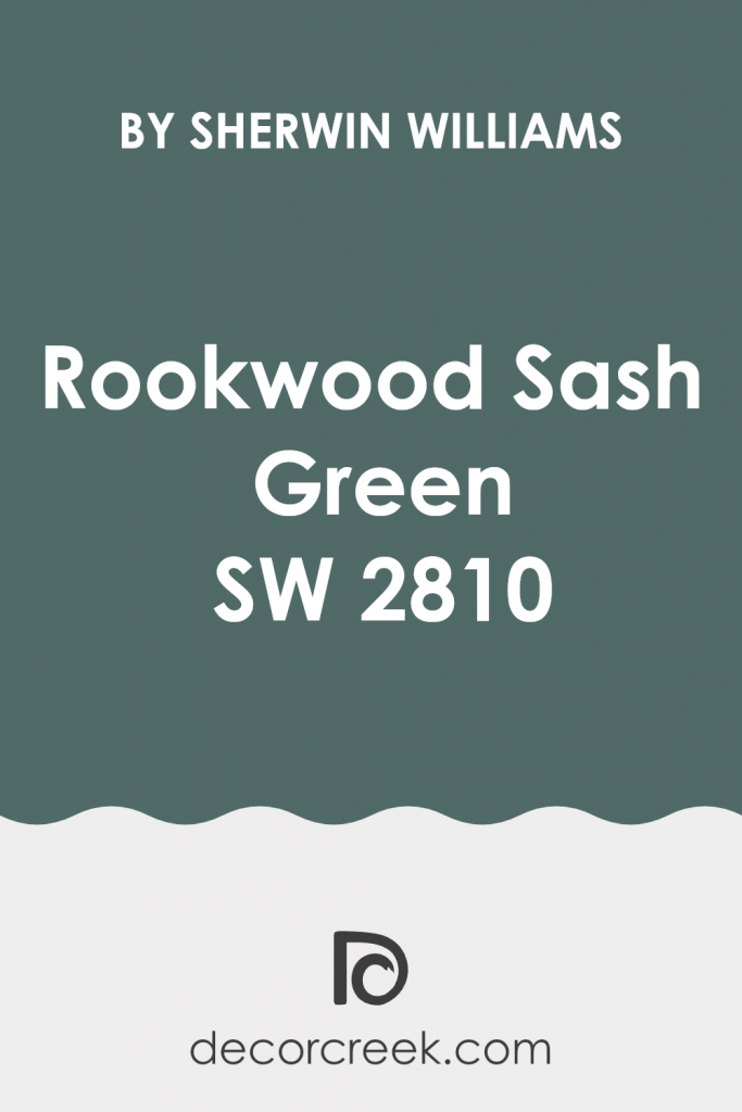 Rookwood Sash Green SW 2810 Paint Color by Sherwin Williams - DecorCreek