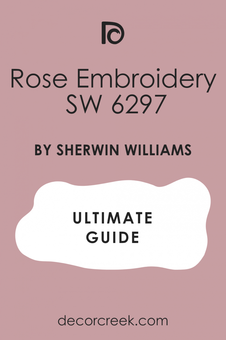 Rose Embroidery SW 6297 Paint Color by Sherwin Williams - DecorCreek