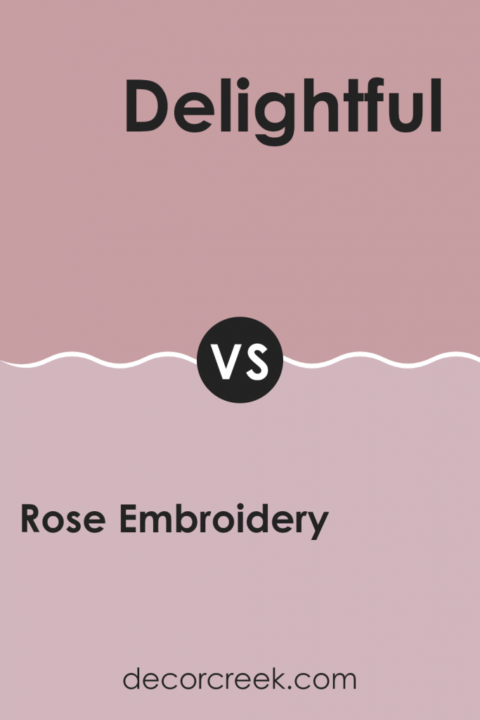 Rose Embroidery SW 6297 Paint Color by Sherwin Williams - DecorCreek