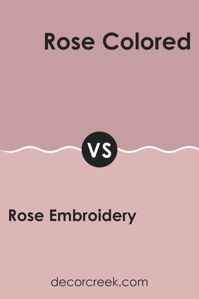 Rose Embroidery SW 6297 Paint Color by Sherwin Williams - DecorCreek