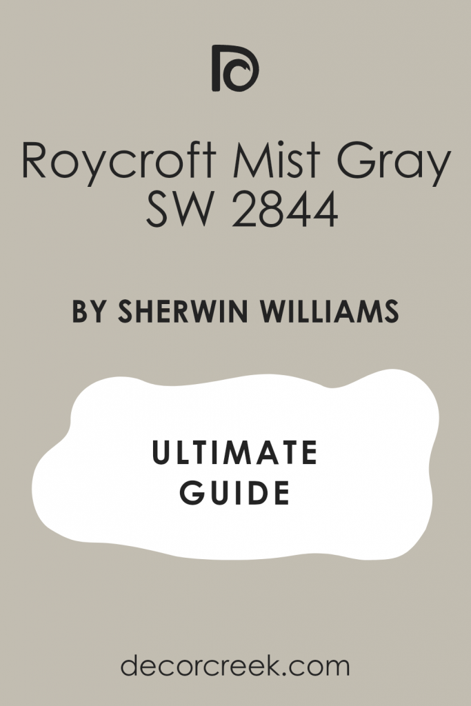 Roycroft Mist Gray SW 2844 Paint Color by Sherwin Williams - DecorCreek