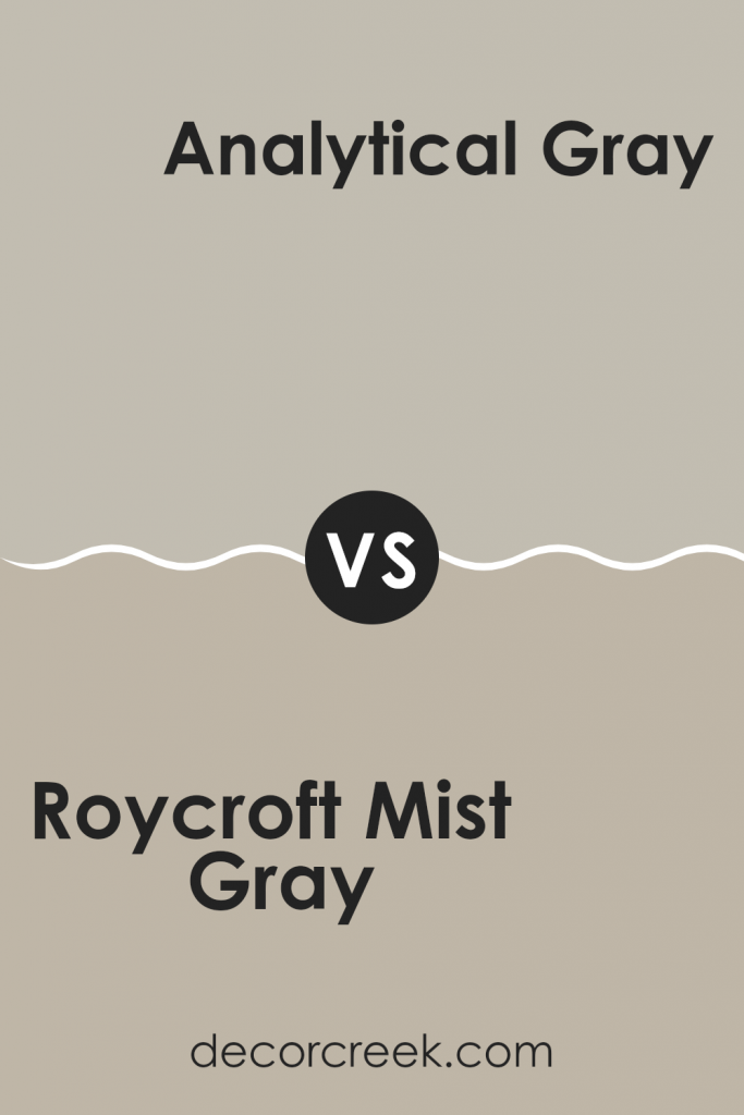 Roycroft Mist Gray SW 2844 Paint Color by Sherwin Williams - DecorCreek
