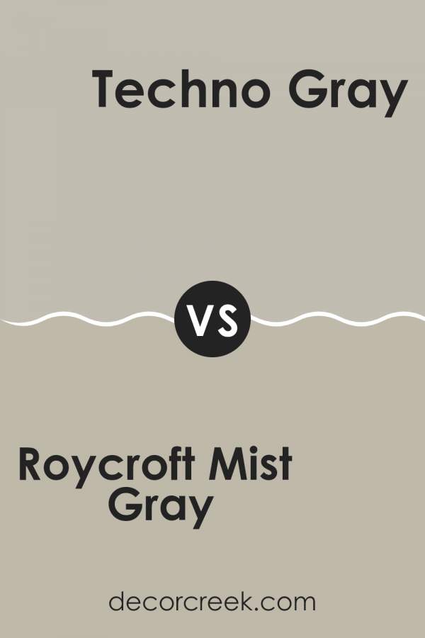 Roycroft Mist Gray SW 2844 Paint Color by Sherwin Williams - DecorCreek